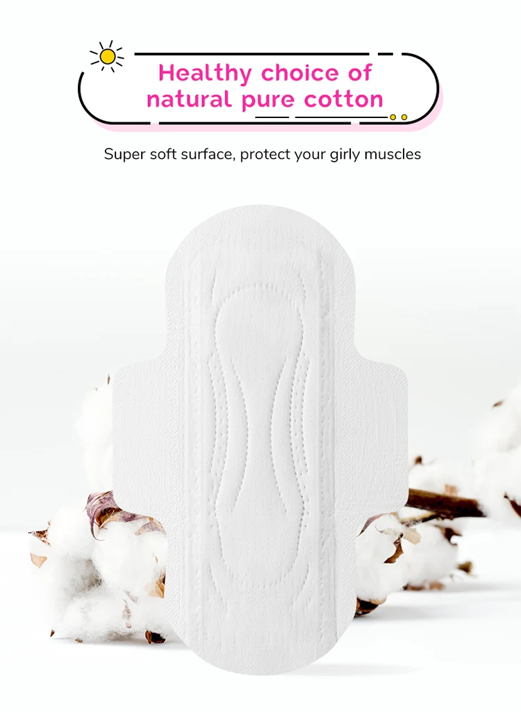 Maxi Overnight Eco-friendly Sanitary Pad For Menstrual Period - Buy ...