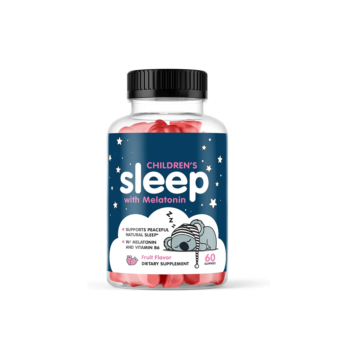Kids Melatonin Sleep Aid Gummy melatonin capsules Support Child's ...