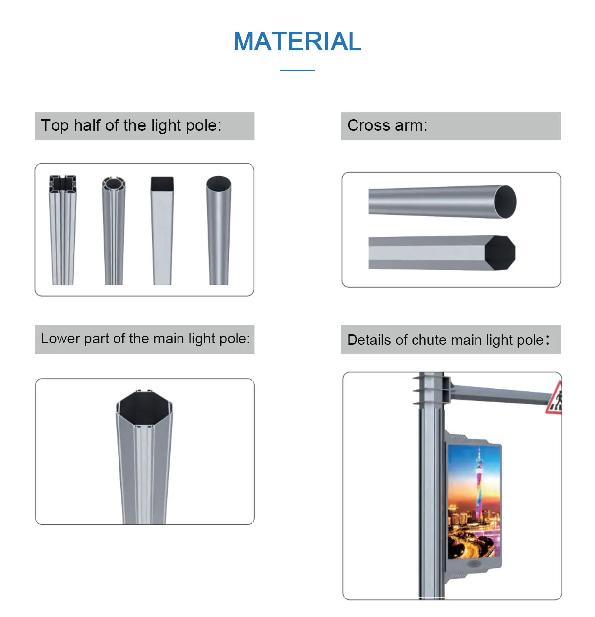 Integrated Traffic Pole Integrated Light Pole| Alibaba.com