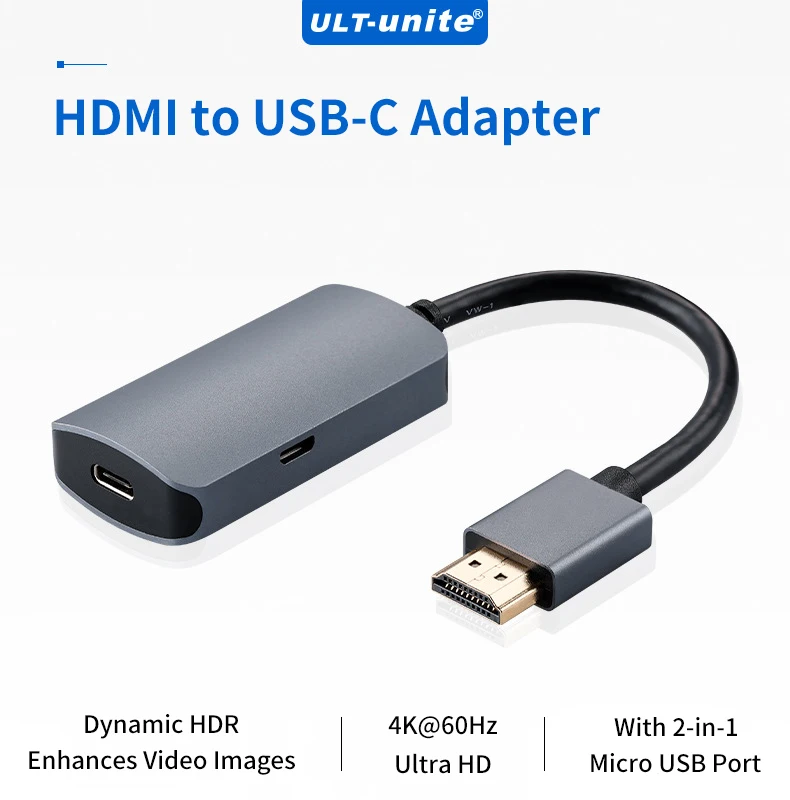 Ult-unite HDMI to USB C Converter - 4K 60hz Adapter