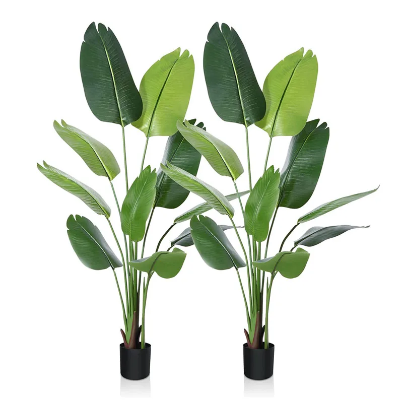 Artificial Banana Leaf Plant