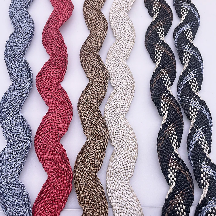 2022 Pu Leather Semi Finished Shoes Uppers Material Woven Vamp For Lady ...