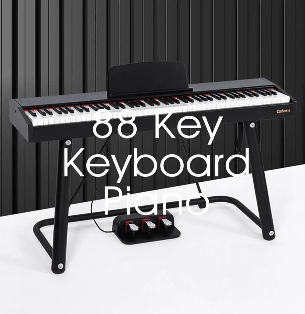 Portable 88key Piano Keyboard Electronic Digital 128 Rhythms - Buy ...