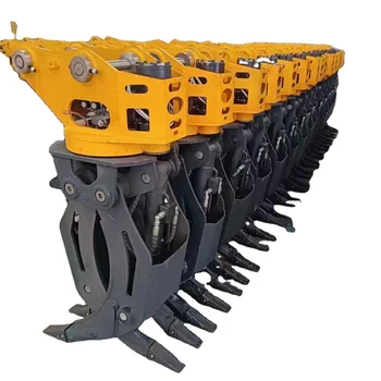 360 Degree Rotating Rock Grapple Hydraulic Log Grab For 20-25tons ...