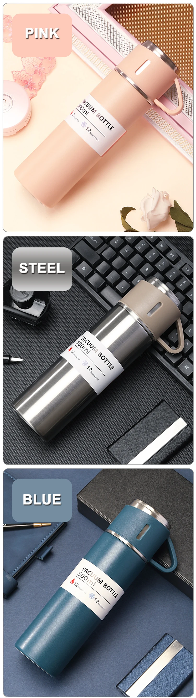 Custom Logo Business Gift Box Set - 304 Stainless Steel