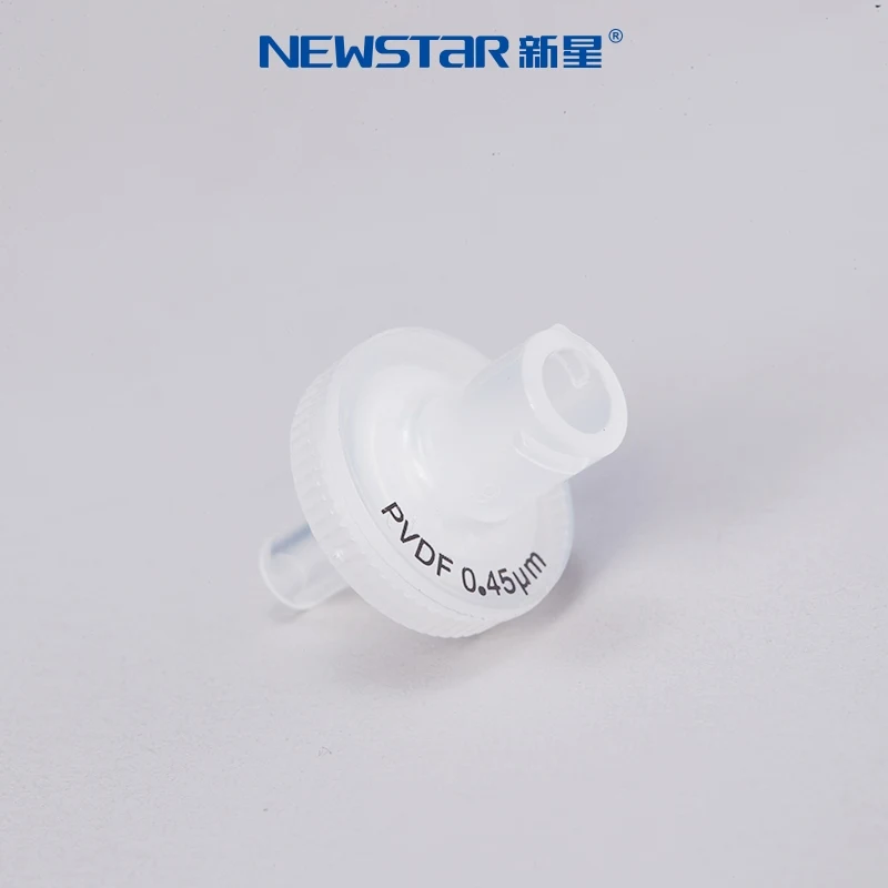 NEWSTAR Hydrophilic PVDF Syringe Filters for Lab Filtration