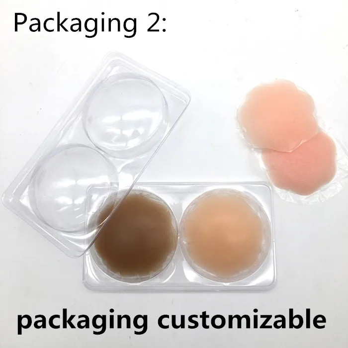 2020 New Sexy Girl Nipple Covers Pure Silicone Reusable Bra Inserts For ...