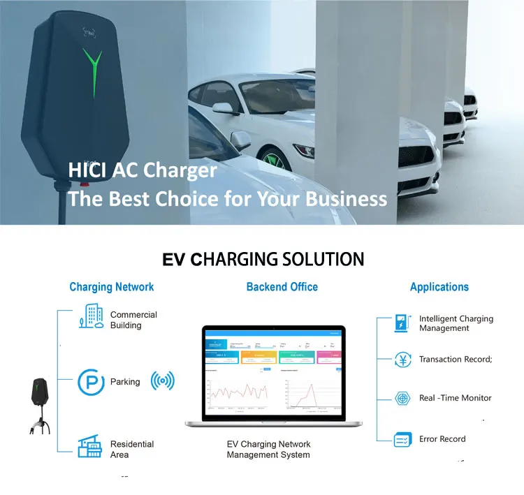 Hici Electric Vehicle Home Charging Station Ev Smart Charging Pile ...