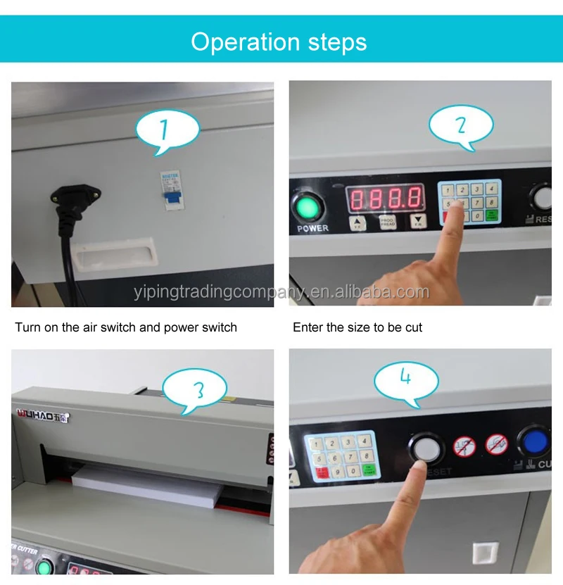 450VS+ Electric Paper Cutter - Precision Cutting Machine
