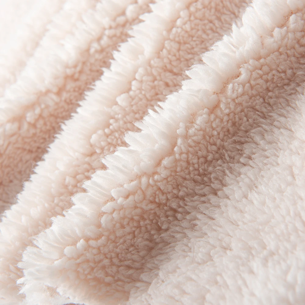 Wholesale 100% Polyester Micro Polar Sherpa Fleece Fabric