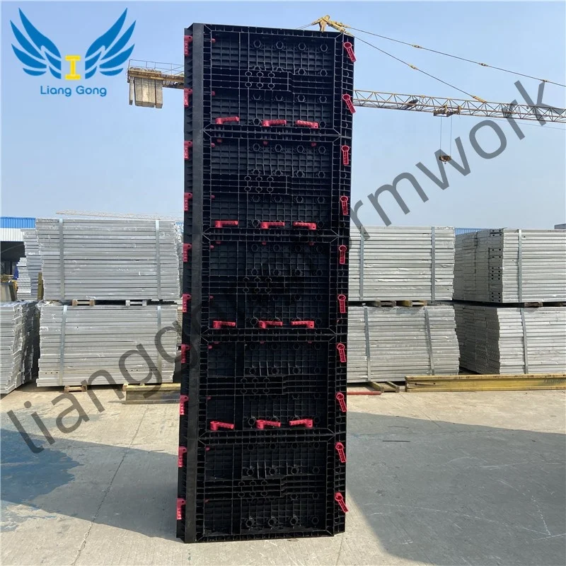 Concrete Panels Retaining Wall Formwork System Reusable Abs Plastic ...
