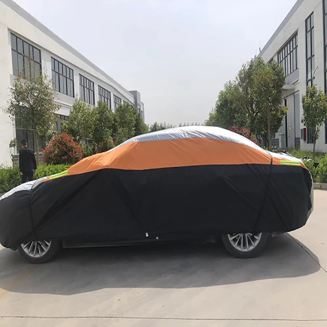 Durable Fabric Extreme Body Car Cover Outdoor Universal Car Waterproof ...