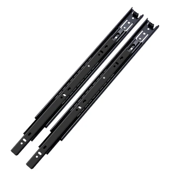 Household Normal Telescopic Channel Ball Bearing Rail 35mm Drawer Slide ...