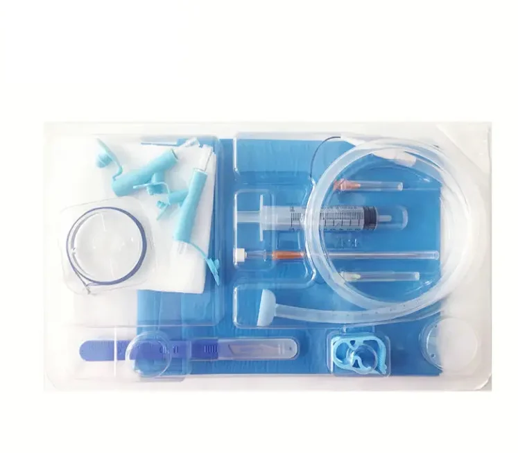 Medical Disposable Gastrostomy Feeding Tube Stomach PEG Kit Endoscopic ...