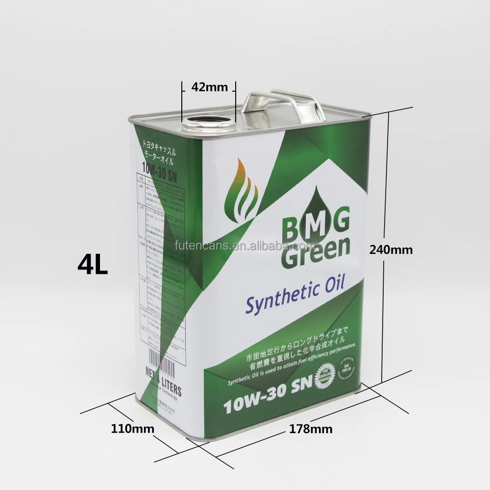 4L F-style Empty Motor Oil Tin Engine Oil Empty Cans with Metal Lids| Alibaba.com
