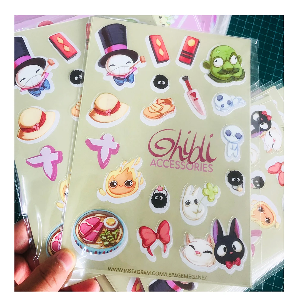 Personalized Logo Beauty Fashion Style Waterproof Kiss Cut Custom Matte ...