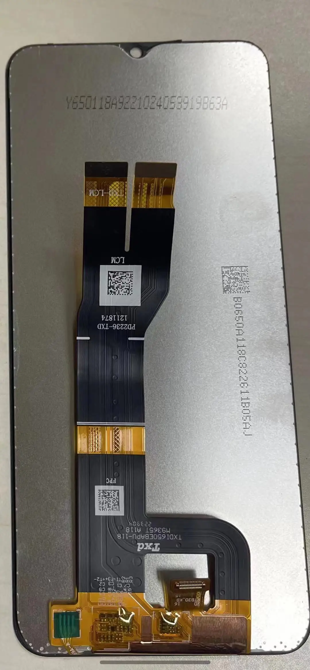 Original Phone Replacement Screen for Vivo Y02 - 6.51 Inches