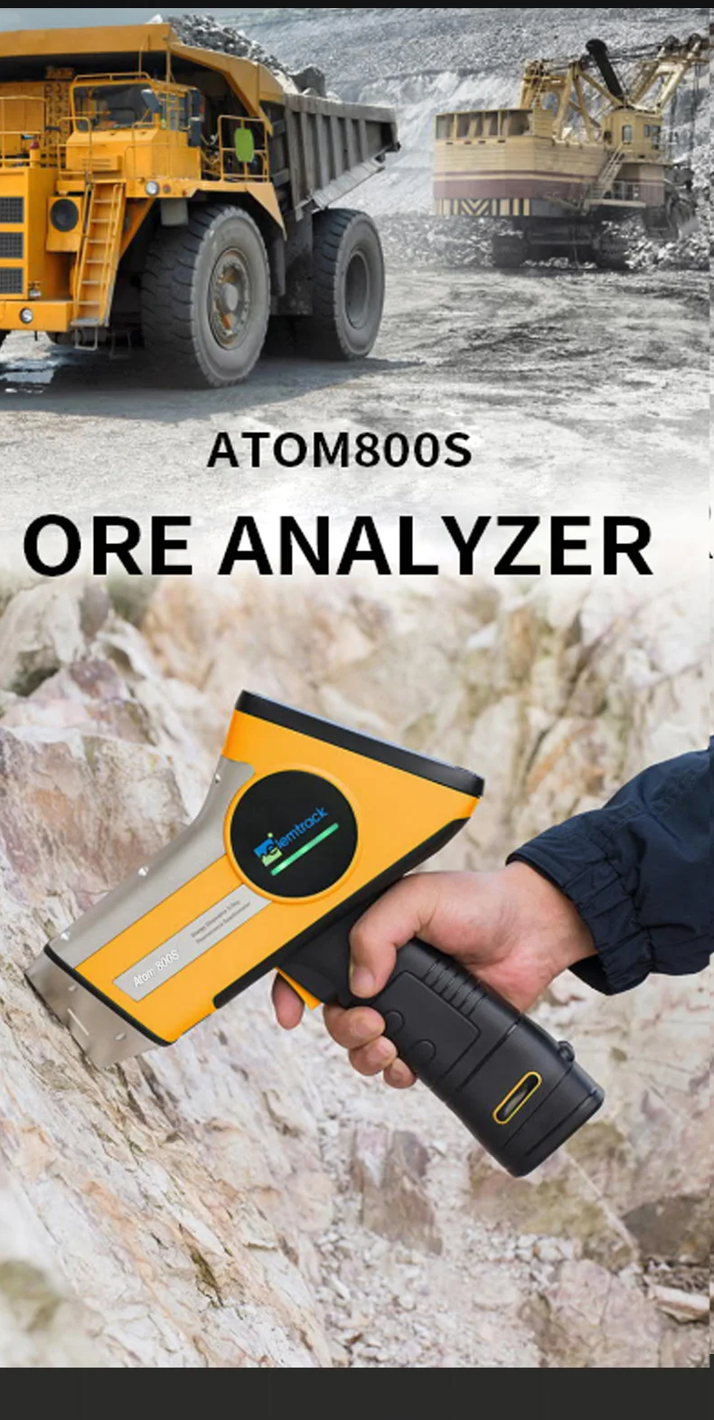 Best Configuration Premium Quality Gold Metal Ore Testing Handheld XRF ...