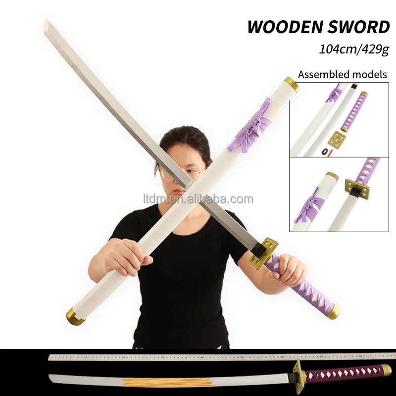 Kochou Shinobu Swords - Bleach Bamboo Demon Slayer Katana