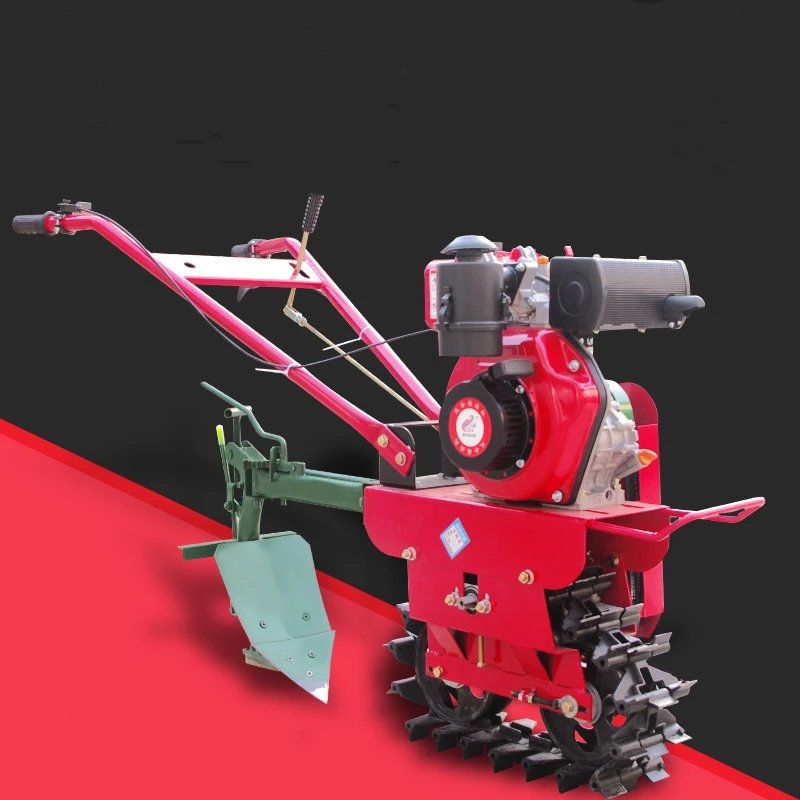 Diesel Chain Rail Type Small Micro-Tiller for High Productivity