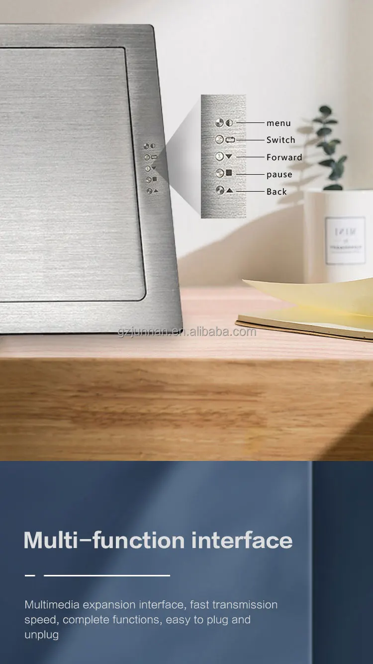 Adjustable Computer Lift Computer Table Hidden Monitor Lift Desktop ...