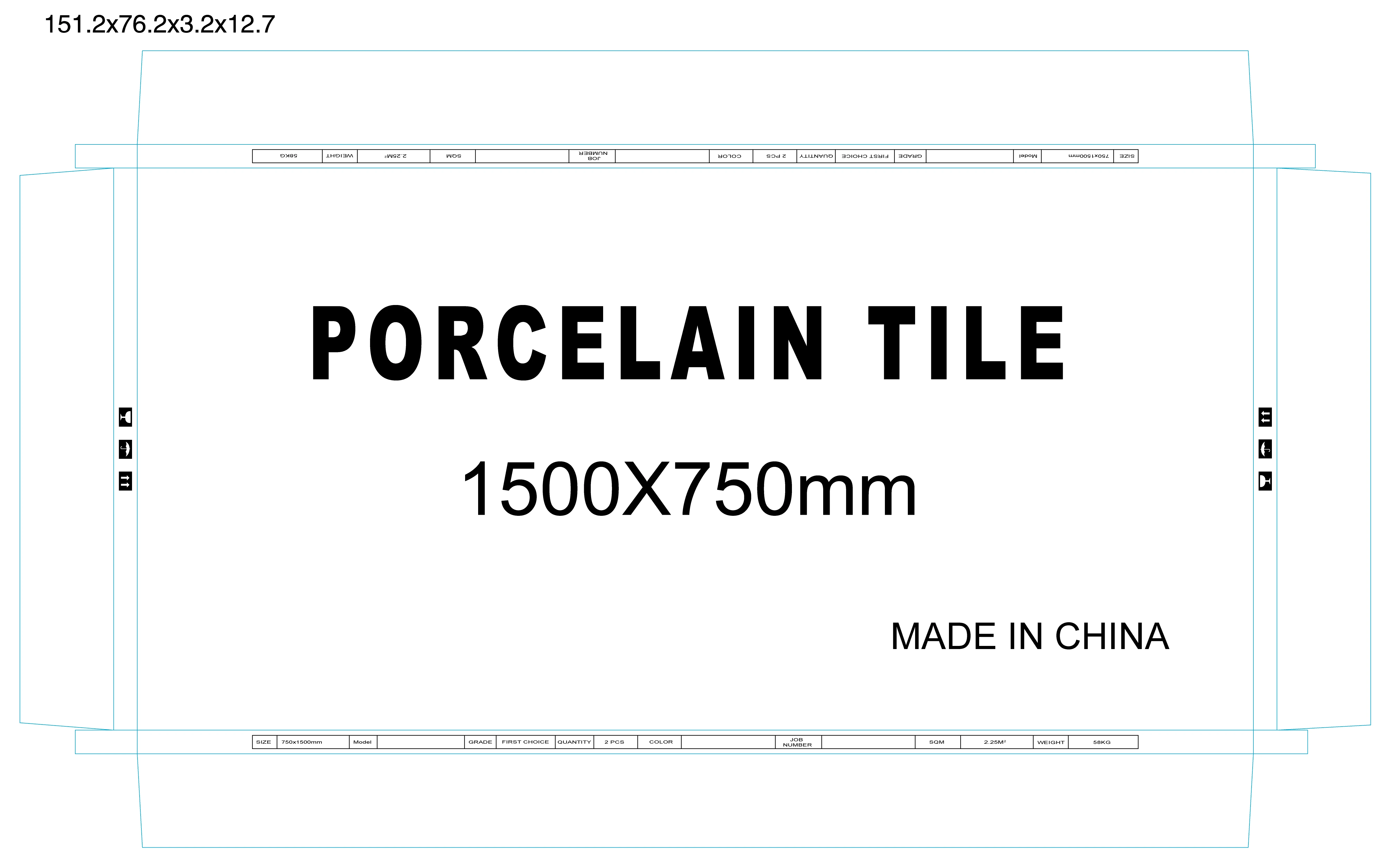 Marble Floor Tile Glazed Polished 750 X 1500 White Porcelain Tiles For ...