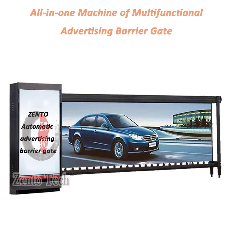 Lifting Parking Advertising Car Parking Barrier System