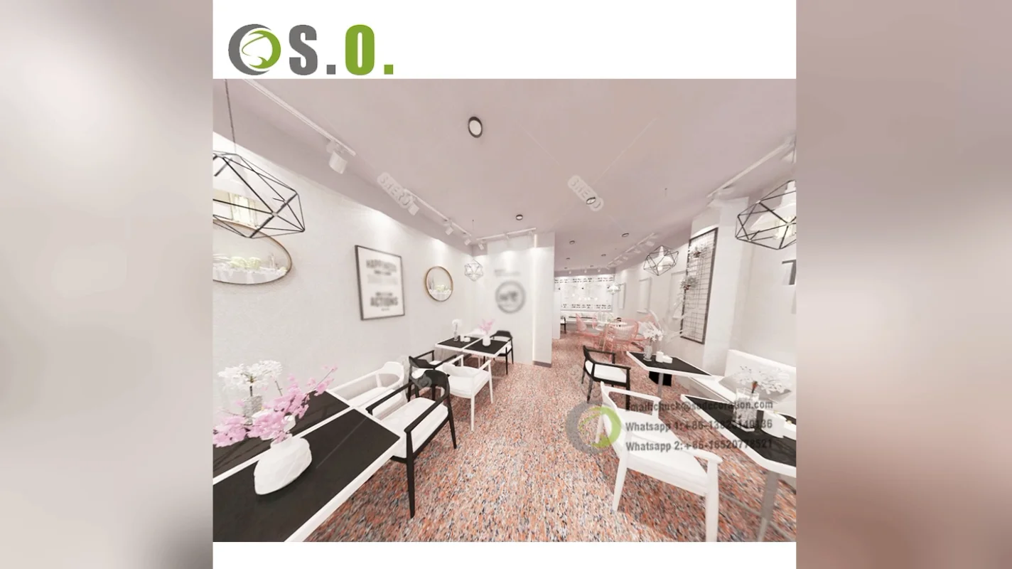 Modern Break Shop Counter Design Display Stone Dessert Bar Counter ...