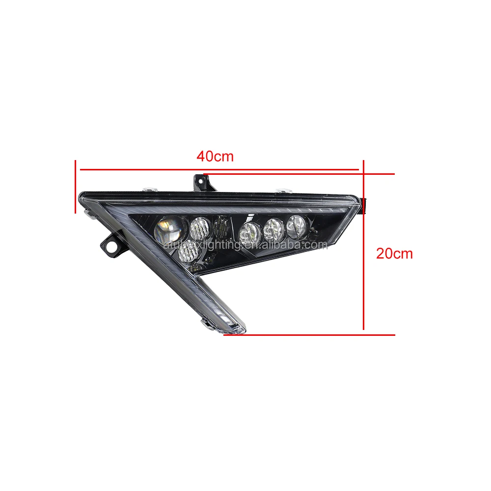 Polaris RZR PRO XP 4 LED Headlight - 1200LM Rgb+turn Signal