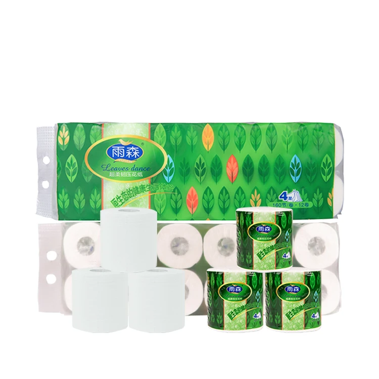 Custom Embossed Toilet Paper Bag of Toilet Paper Wrapping Tissue Paper ...