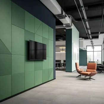 Office Noise Cancelling Wall Panels Felt Sound Proof Acoustic Panels ...