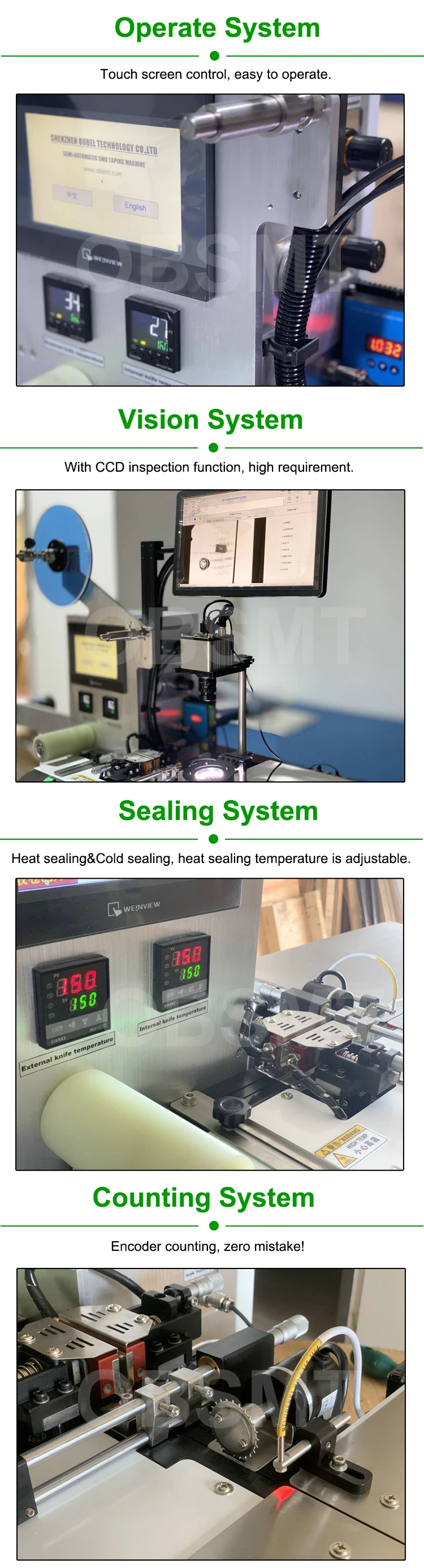 SMD Taping Machine - High-Accuracy Semi-Automatic Packing