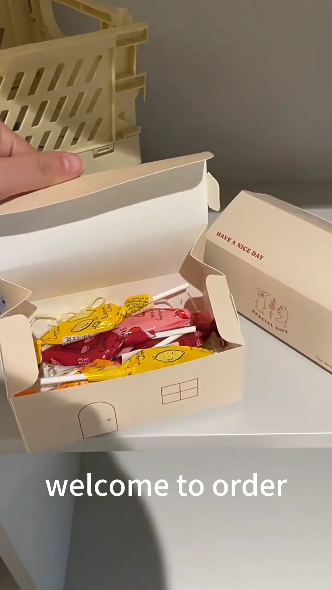 Customized Printed Cookie Chocolate Packing Boxes Eco-friendly Large ...