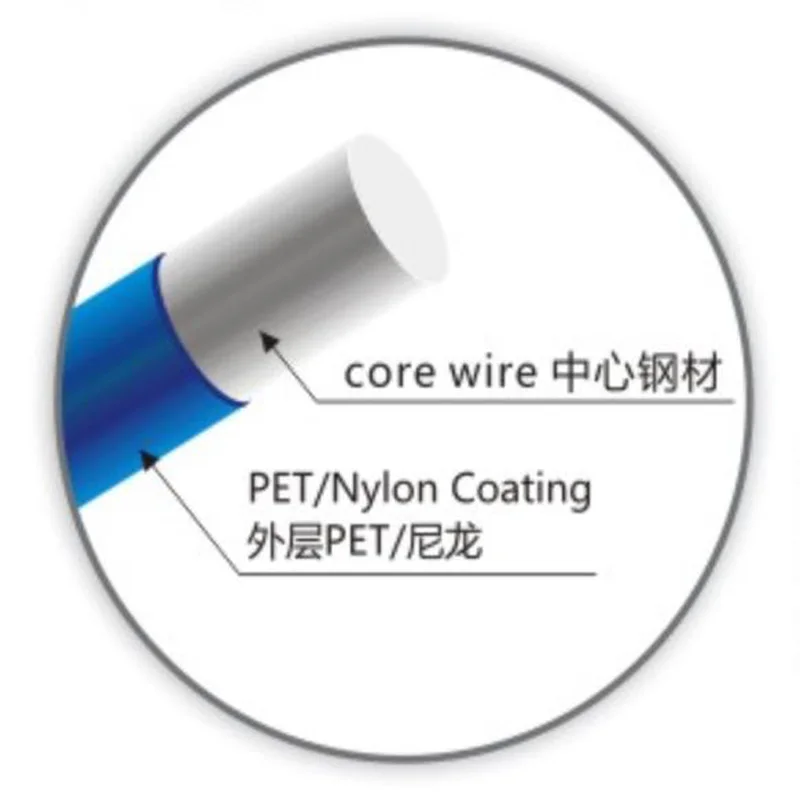 Double Wire O Spool With PET Coated With Nylon Coating Core Wire ...