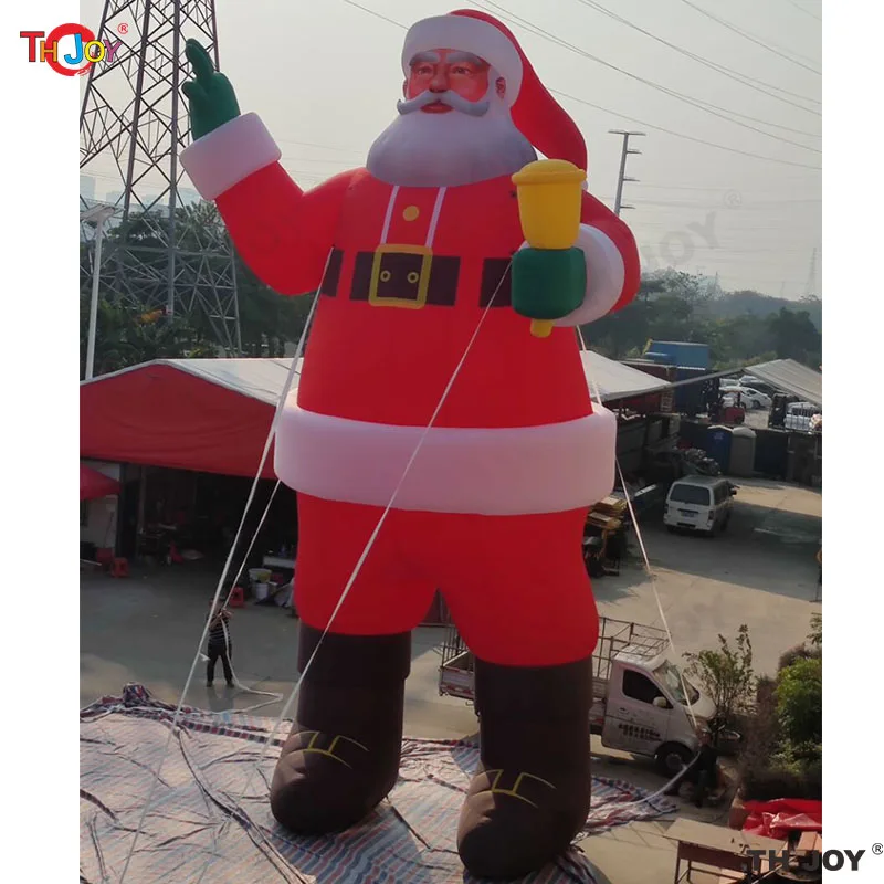 40 Foot Inflatable Santa - Perfect for Outdoor Christmas Decor