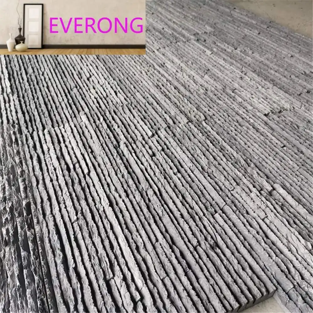 Pedestal Linear Outdoor Wall Cladding Panels Thin Black Slate Culture ...