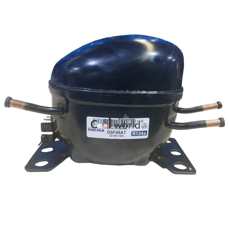 SIBERIA GSF45AT refrigerator compressor R134a 1/6HP Compressor| Alibaba.com