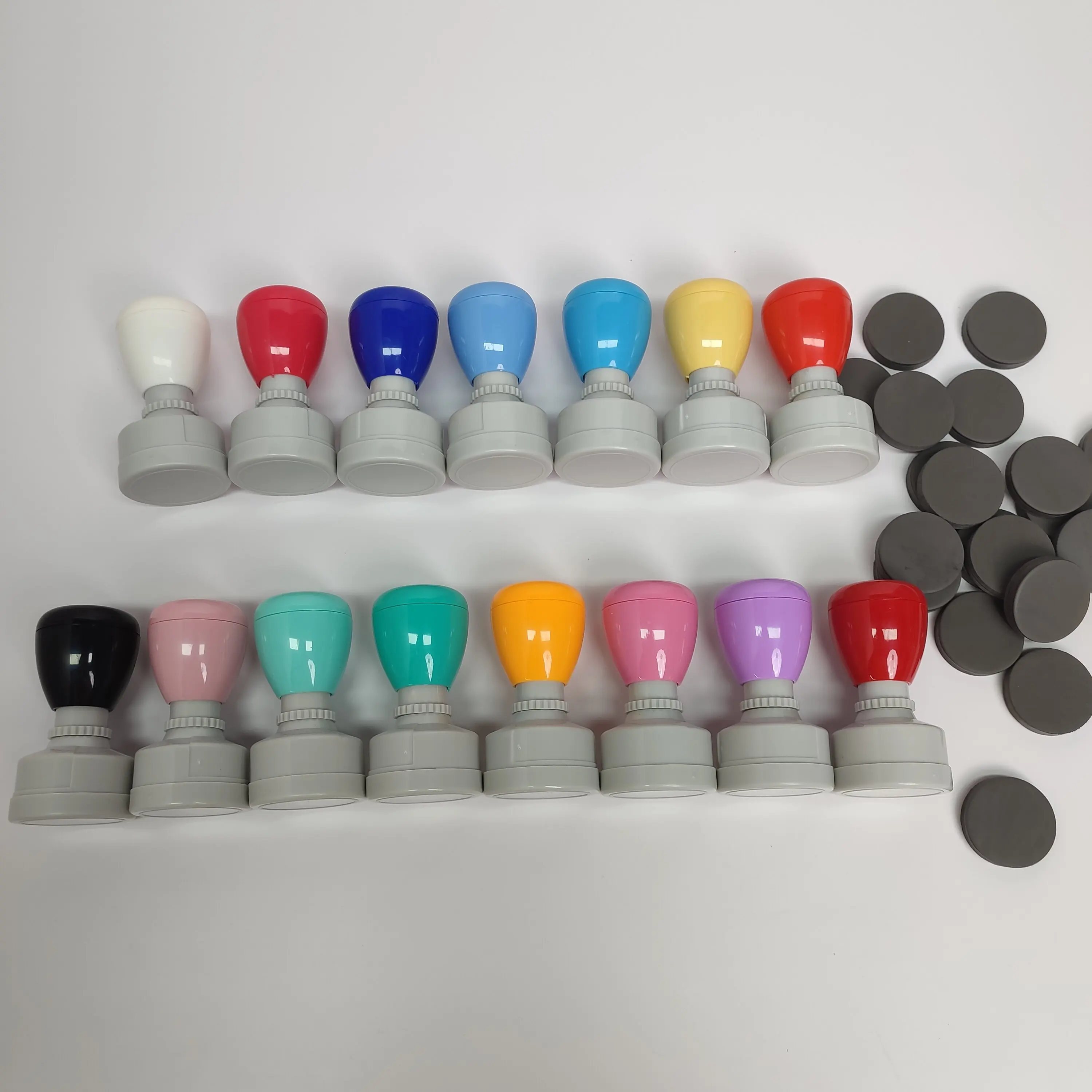 Custom Round Creative Logo Rubber Flash Stamp| Alibaba.com