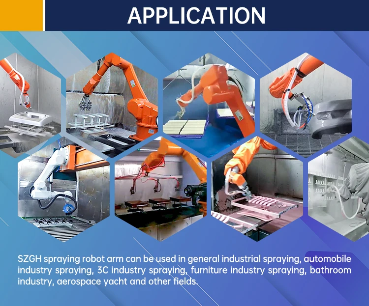Spray Painting Robot Arm 6 Axis - Precision & Efficiency
