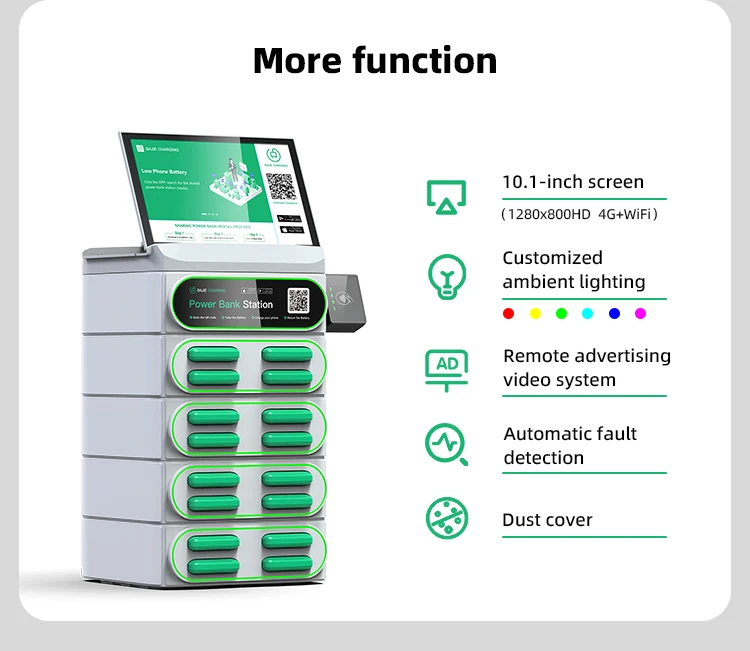 Commercial Mobile Phone Sharing Power Charging Rental Station Shared ...
