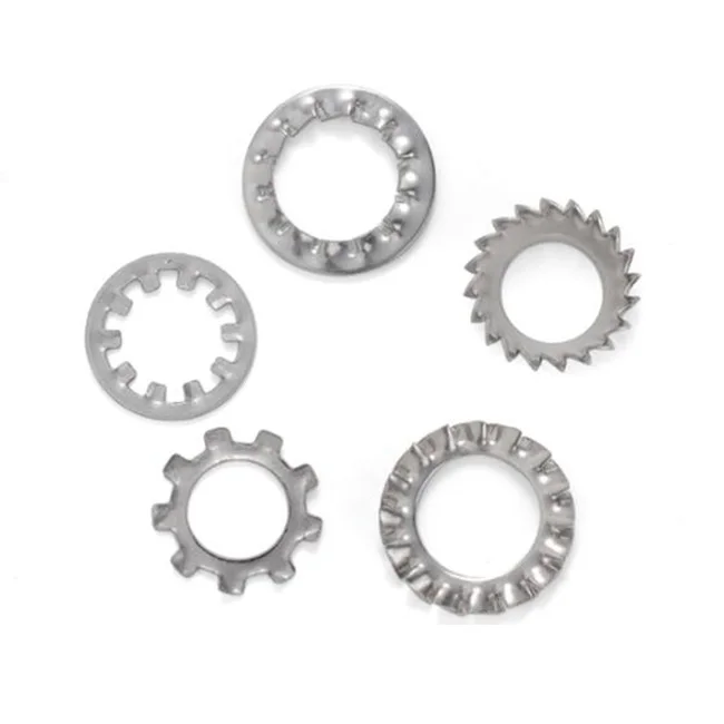 Din6797 Din6798 Stainless Steel External Tooth Washer M5-m30 Lock Washer China Fastener Factory ...