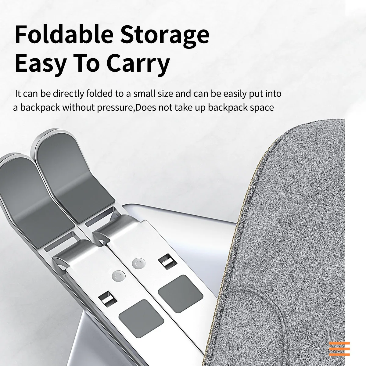 Cooler Laptop Desk Stand Adjustable Laptop Extension Stand Foldable ...