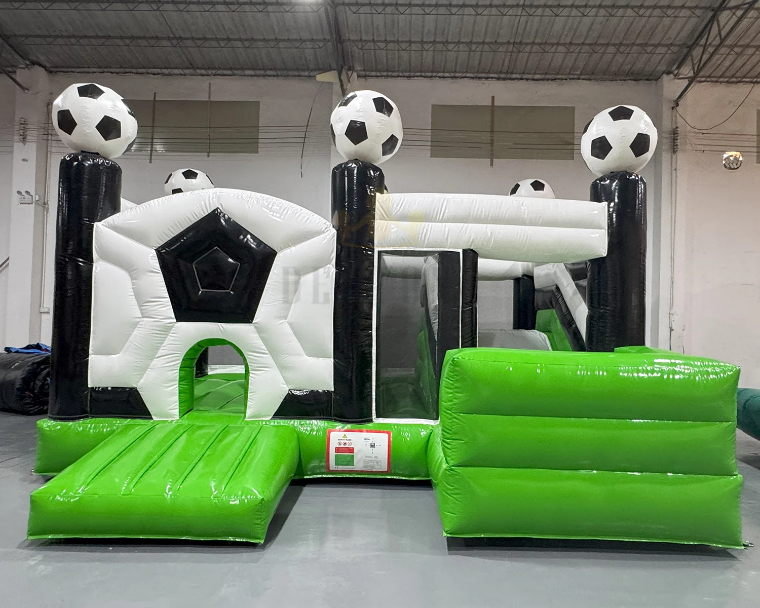Commercial Grade PVC Outdoor Football Jumping Inflatable Bouncer Castle ...