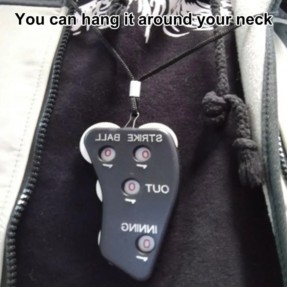 Baseball Clicker - Portable Sports Counter for Umpires