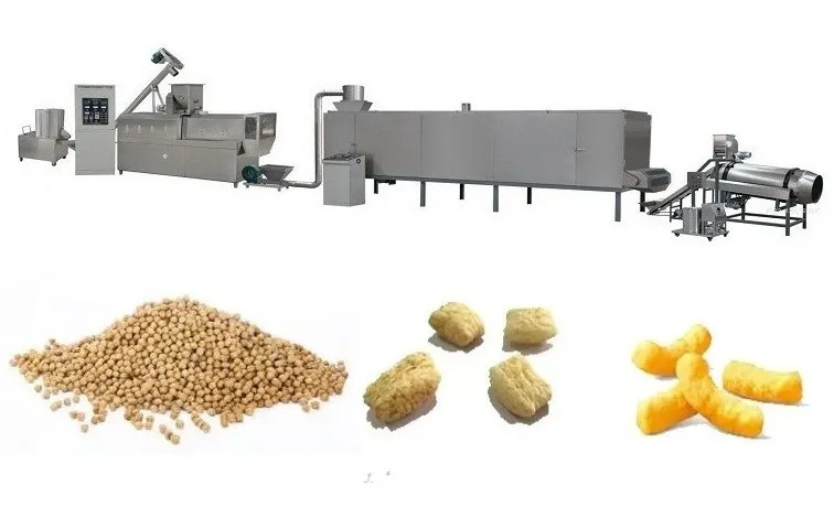 Extrude Puff Snack Food Extruder Kemasan In Turkey Stainless Electric ...