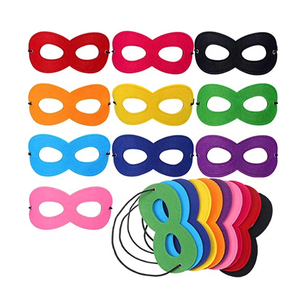 Kids Cosplay Mask Masquerade Mask Felt Mask For Christmas Birthday ...