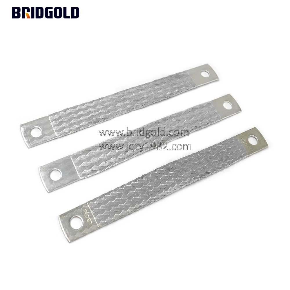 BRIDGOLD Flexible Flat Braided Copper Busbars Factory Customized ...