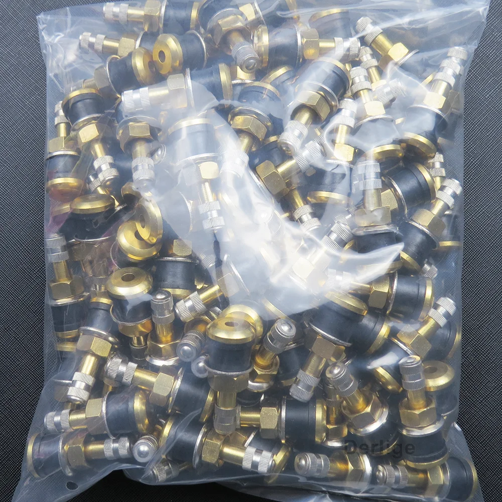 Tr501 Heavy Truck Tubeless Tire Metal Clamp In Brass Tire Valves - Buy ...