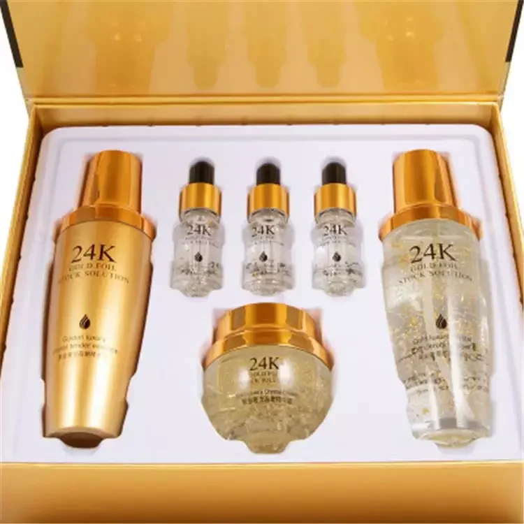Customized Face Care Set Moisturizing Whitening Skin Care Set Gift 24k ...