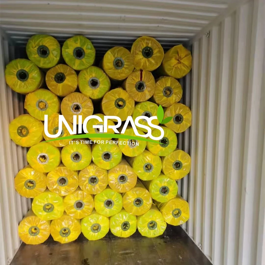 UNI Black Color Artificial Turf with High Density for Gym Golf Putting ...